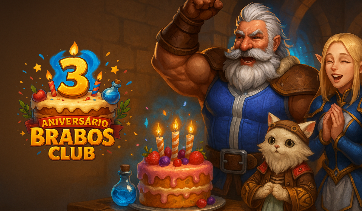 Evento de Aniversário 3 Anos 🥳🎉 - Brabos Club Forum